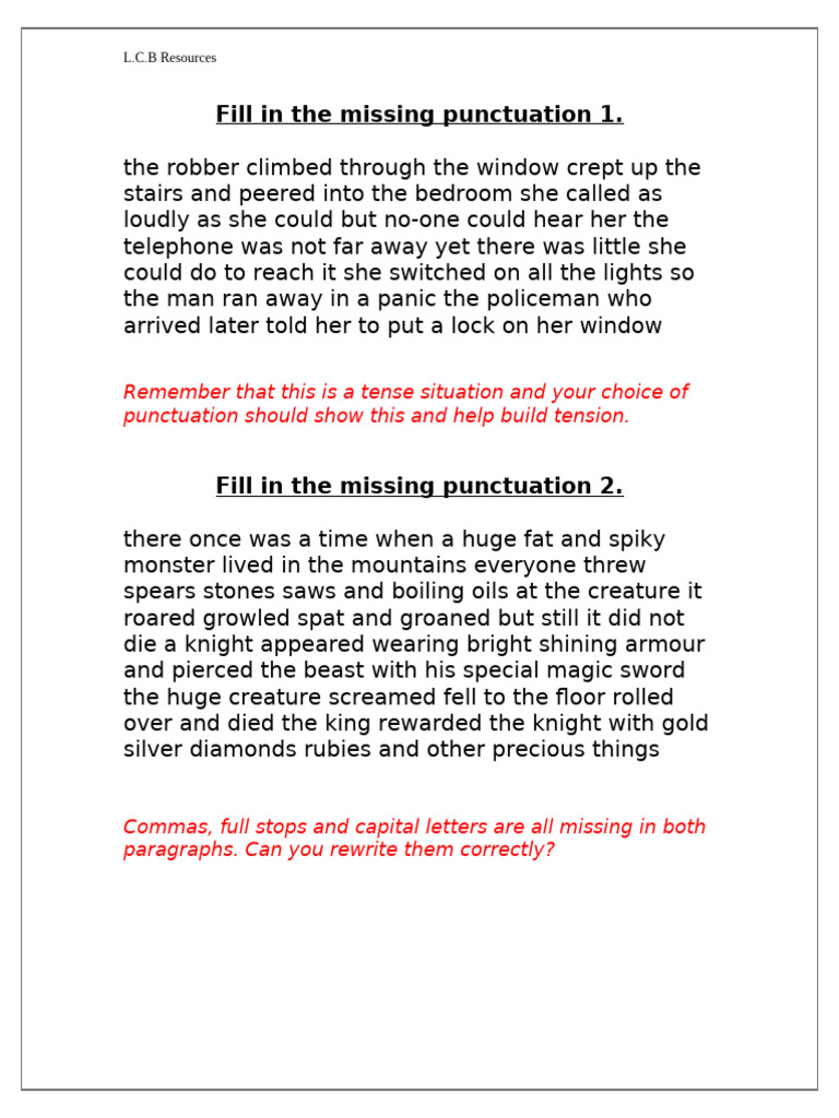 fill-in-the-missing-punctuation | PDF
