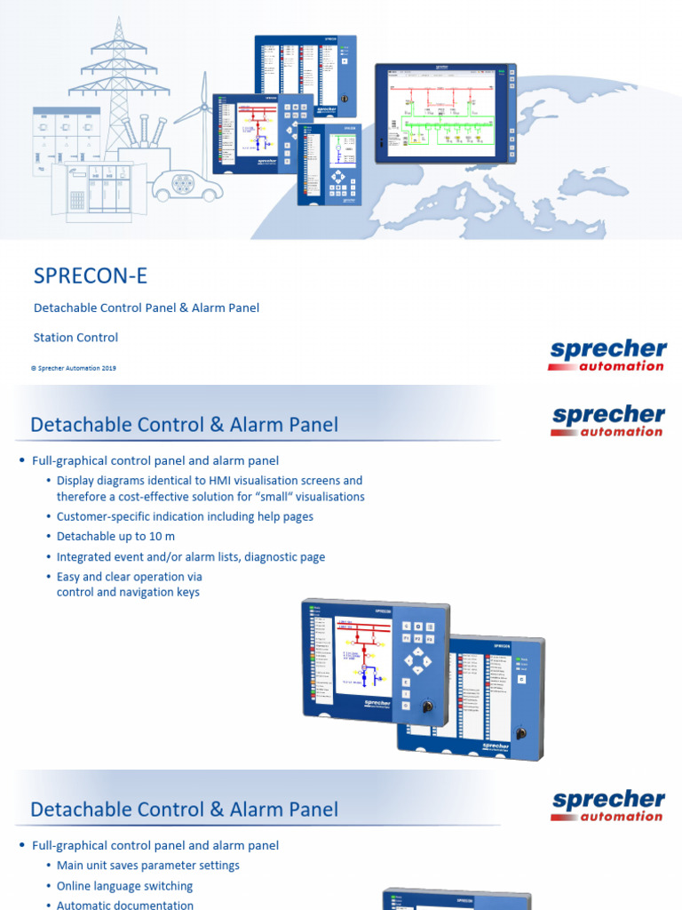 11 SPRECON Basic Training Panel | PDF | Computer Architecture | Computer Hardware