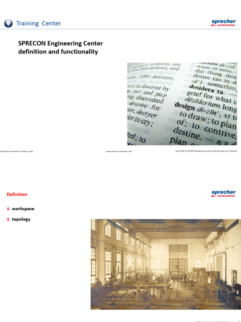 04 SPRECON Engineering Center Definition | PDF | Information Science ...