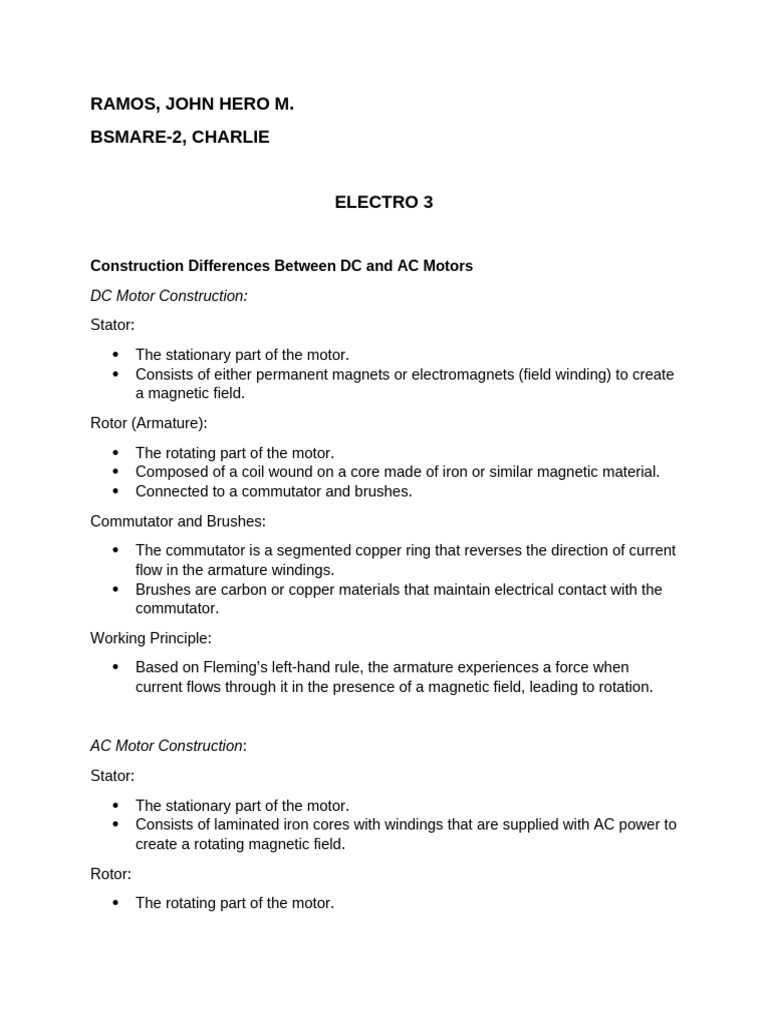 Electro 2 Acdc | PDF