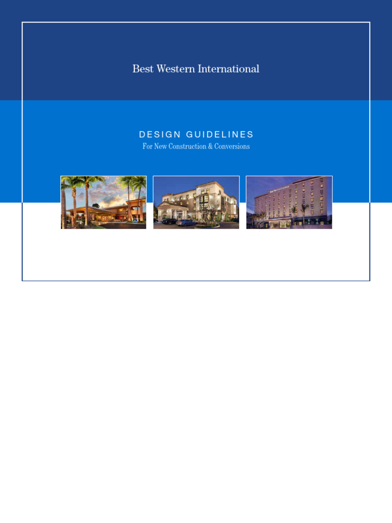 2014 Design Guidelines For New Construction and Conversion Properties ...
