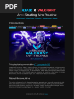 Voltaic X Aimlabs - Weakness-Specific Aim Training Routines | PDF | Technology & Engineering