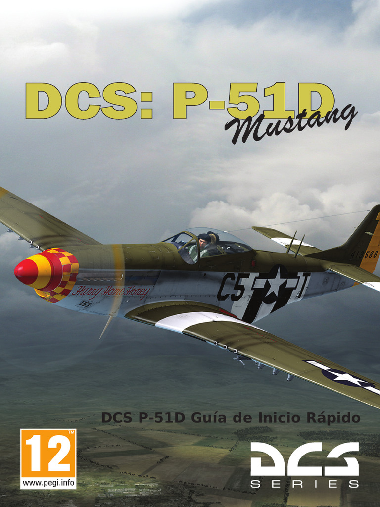DCS P-51D QuickStart Guide ES | PDF | Quitarse | Licencia
