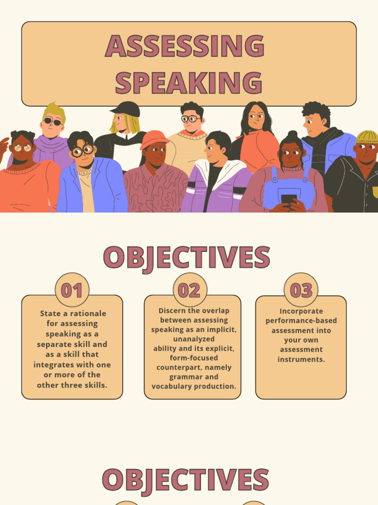 Assessing Speaking- ELTA | PDF | Educational Assessment | Speech Assessing Speaking- ELTA | PDF | Educational Assessment | Speech