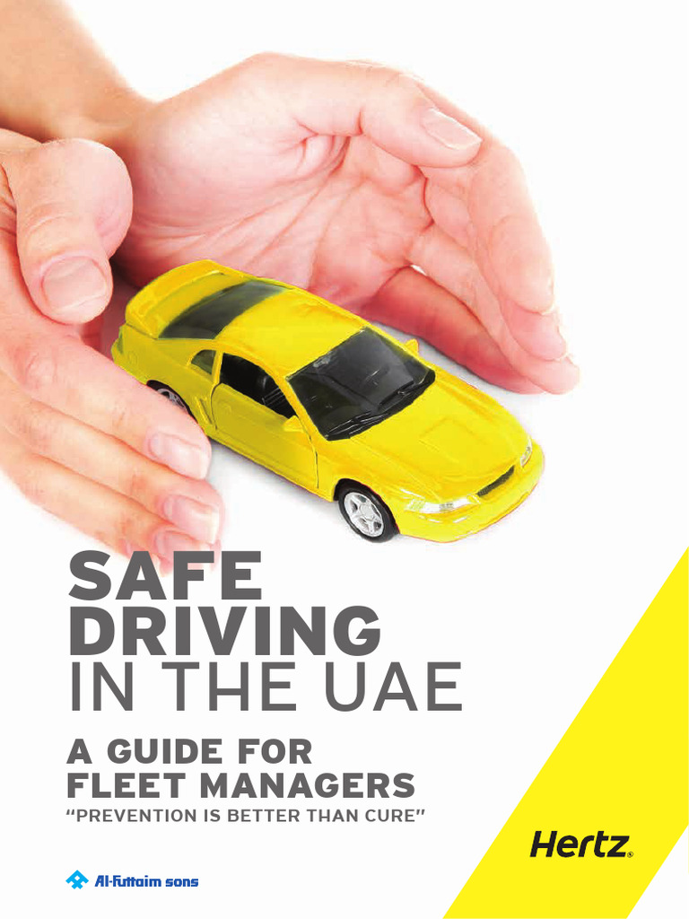 Safe Driving in The UAE | PDF | Driver's License | Traffic Collision