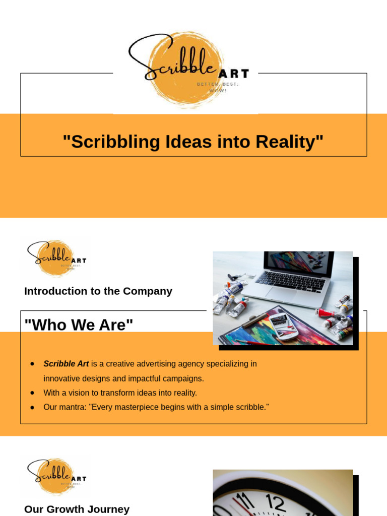 Scribble Art Presentation | PDF