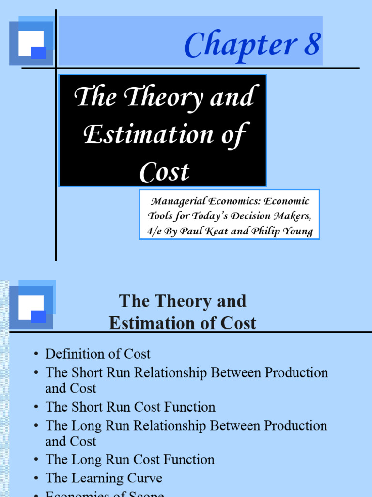 The theory-and-estimation-of-cost-managerial-economics-economic | PDF ...