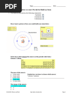 Build an Atom Simulation Guide | PDF | Atoms | Isotope