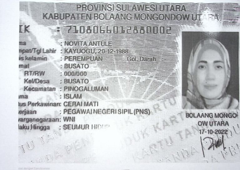 KTP Novita Antule | PDF