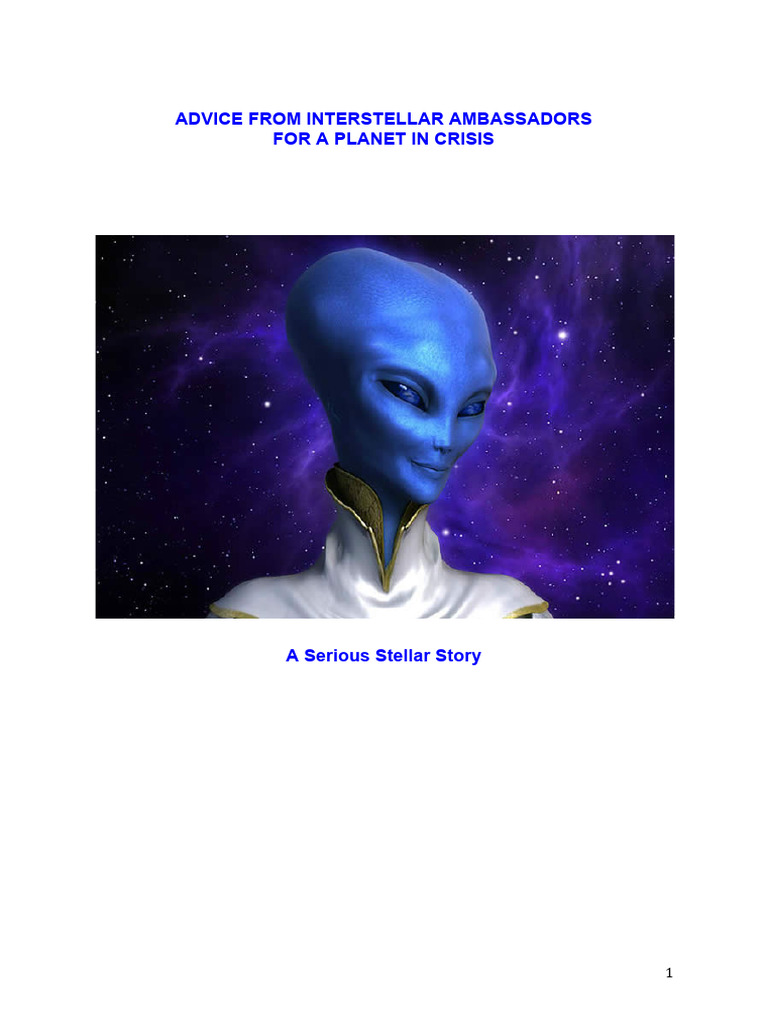 Cosmic-Ambassadors-Advice-From-Intersteller-Beings | PDF | Stars | Planets