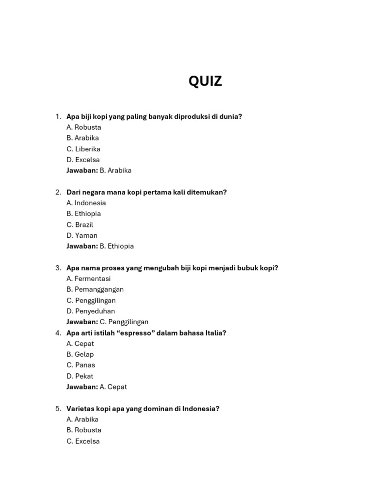Bahan Konten Interactive Quiz Dan Polling | PDF