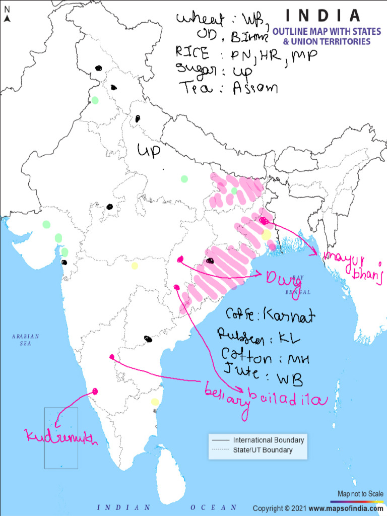 Kami Export - India-Outline-Map | PDF