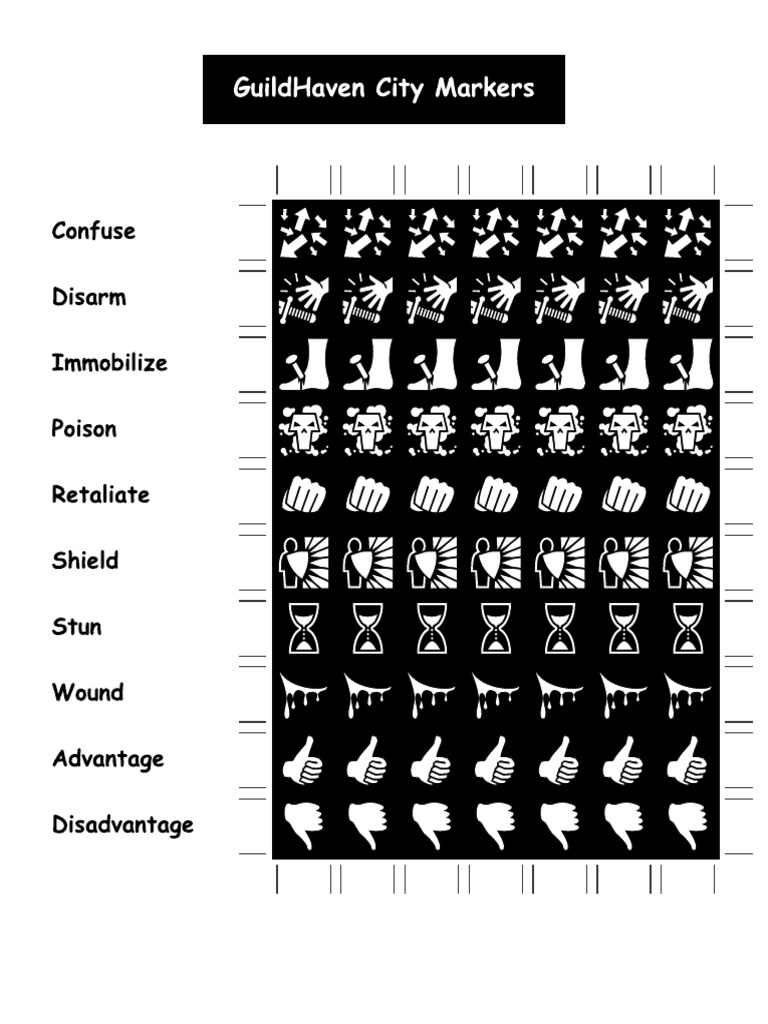 GuildHaven City Markers | PDF