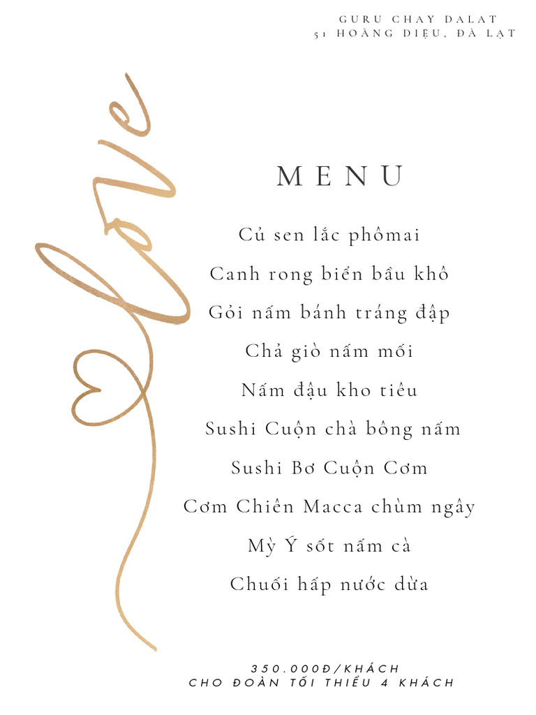 Menu Guru 350 | PDF