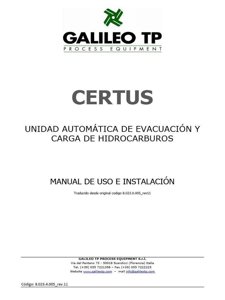 Certus SPA | PDF | Ingenieria Eléctrica | Transformador
