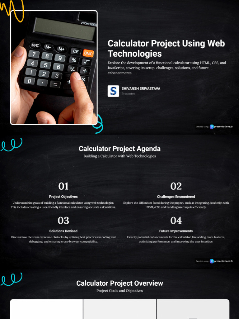 Calculator Project Analysis | PDF