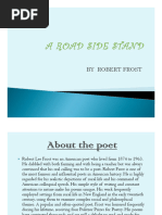 A Roadside Stand Summary, Explanation, Word Meanings Class 12 | PDF