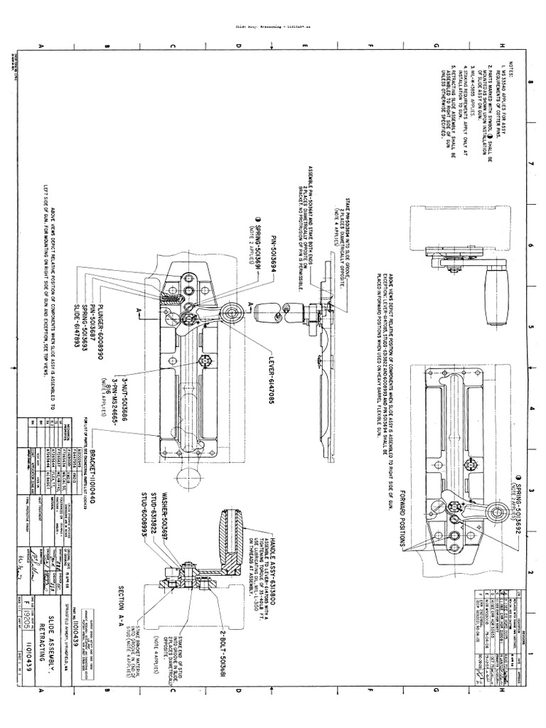 11010439 - Slide Assy, Retracting | PDF