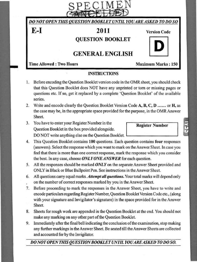 General English | PDF