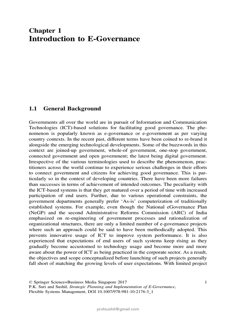 Chapter1_IntroductiontoE-Governance-02 | PDF