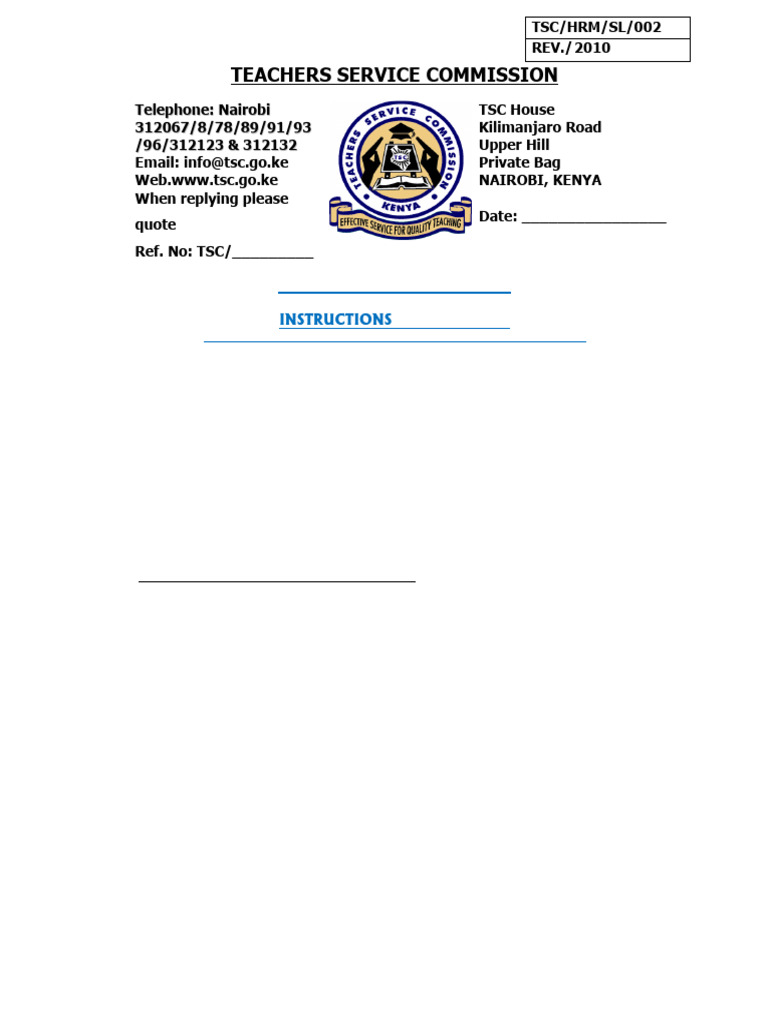 Study Leave Application Guidelines for Teachers | PDF