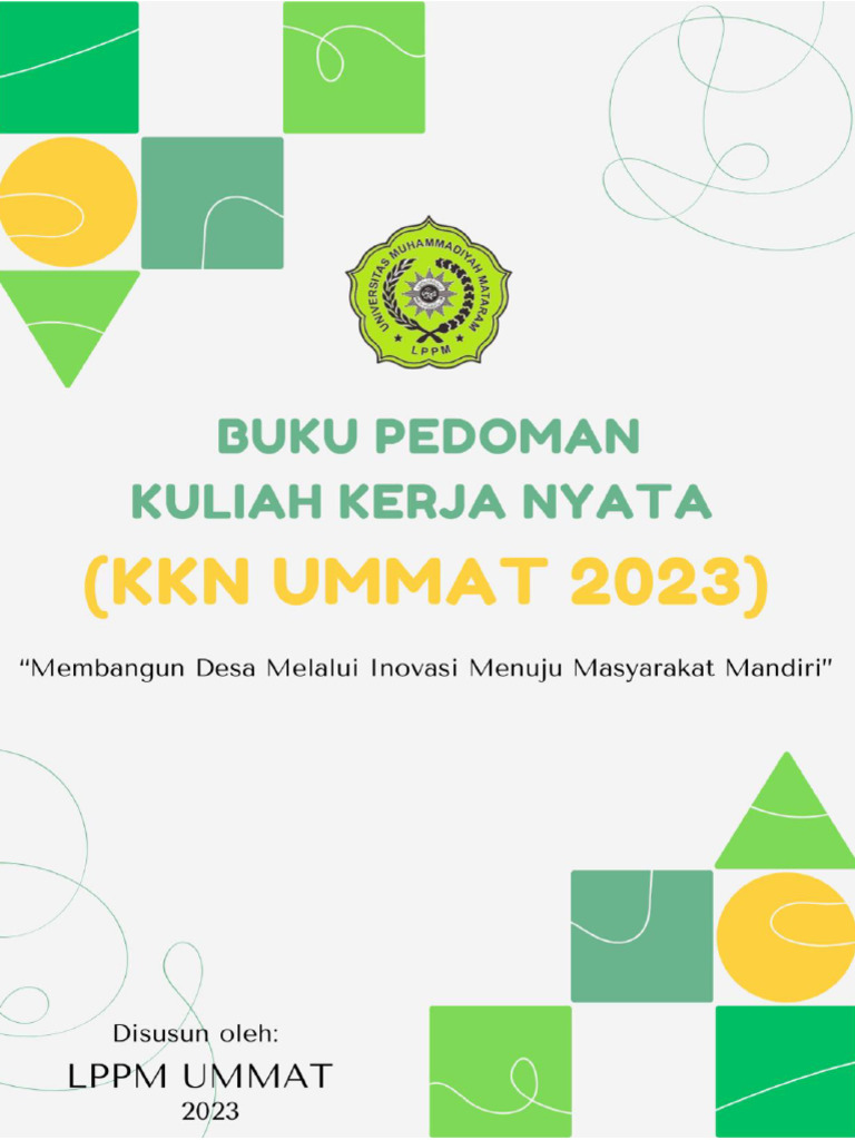Buku Pedoman KKN Ummat 2023-Final | PDF