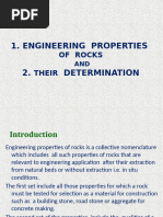 Physical Properties of Rocks Explained | PDF | Porosity | Density