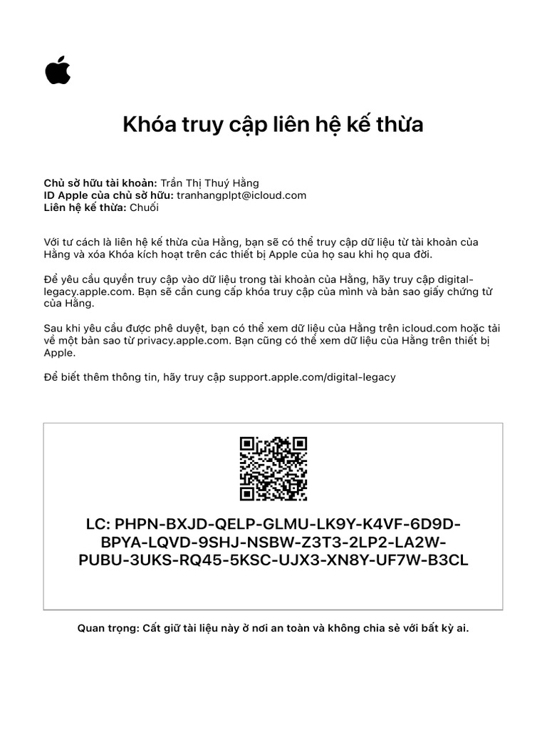 Chuối - Khóa truy cập liên hệ kế thừa | PDF