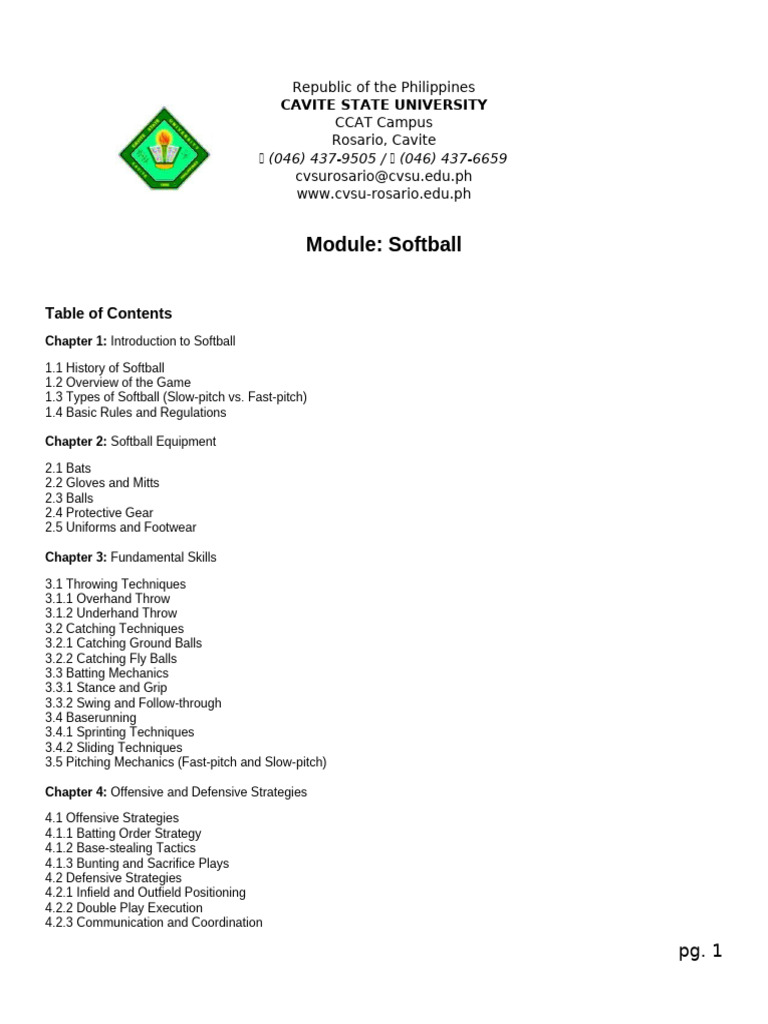 Softball to Baseball Speed Conversion | PDF | Softball | Batting (Baseball)
