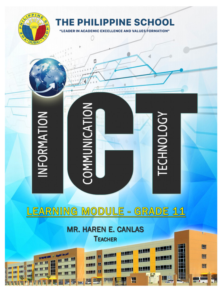 Week 12 Etech Module | PDF | Microsoft Excel | Microsoft Word