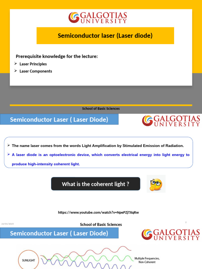 Laser | PDF | Laser | Laser Diode