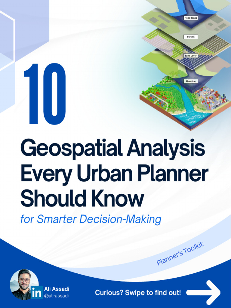 Essential Geospatial Analysis for Urban Planners | PDF | Environmental ...