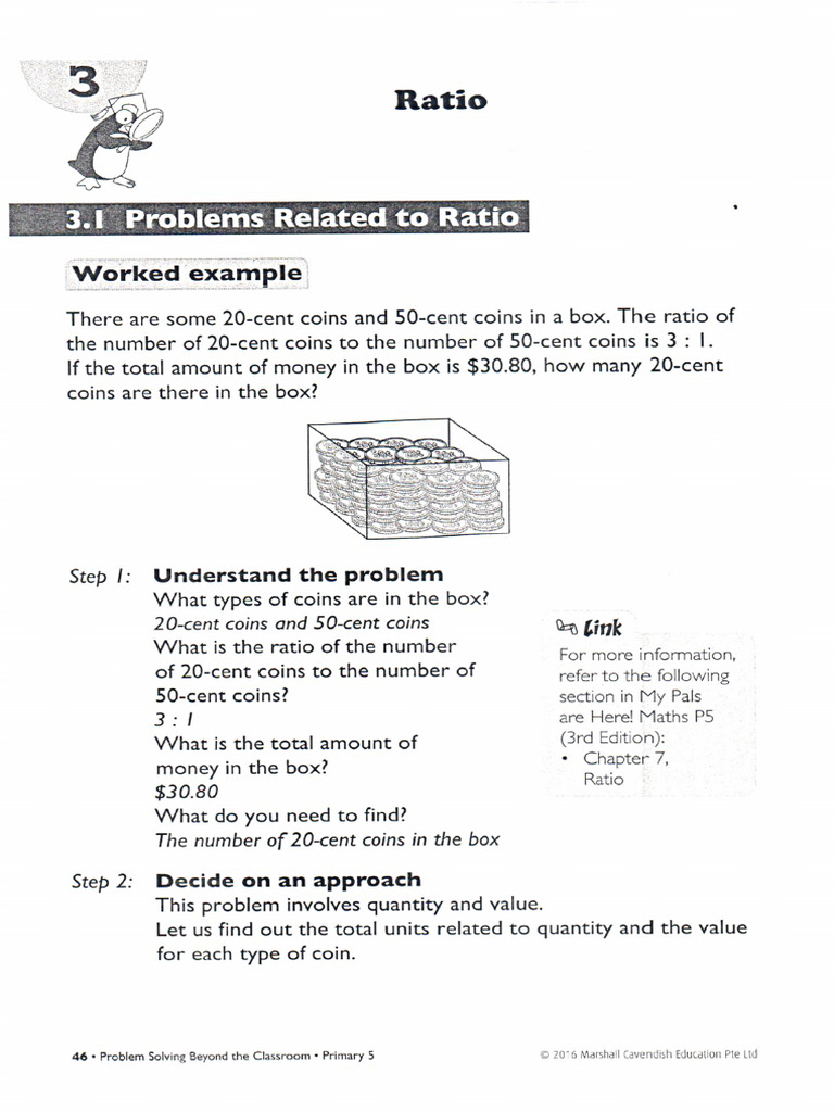 Problems Solving 5 Unit-3 Ratios | PDF