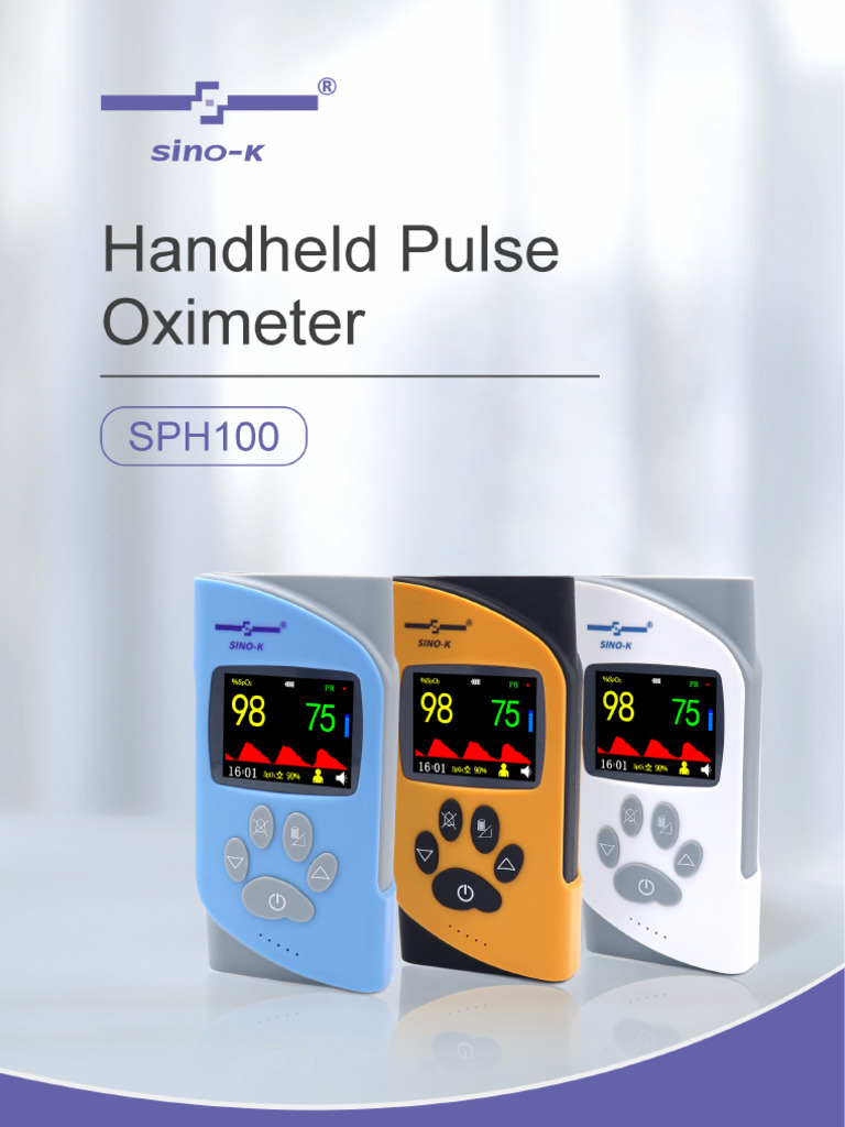 Handheld Pulse Oximeter | PDF