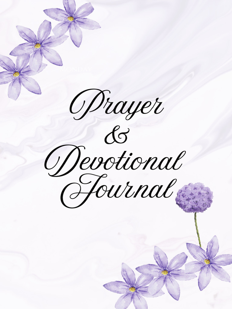 Purple Prayer & Devo Journal | PDF | Prayer