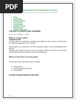 Lesson Plan Format New 2025 - 26 | PDF