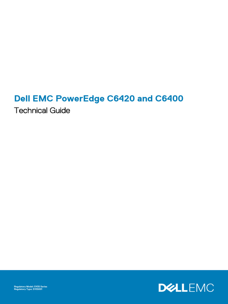 c6420 Technical Guide | PDF | Solid State Drive | Cloud Computing