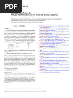 AASHTO M 199: Manhole Specifications | PDF | Concrete | Cement