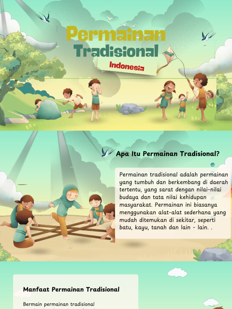 Manfaat dan Jenis Permainan Tradisional | PDF