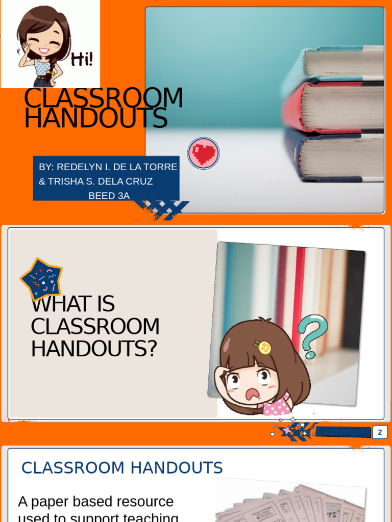 CLASSROOM HANDOUTS FS REPORT | PDF | Education Theory | Cognitive Science