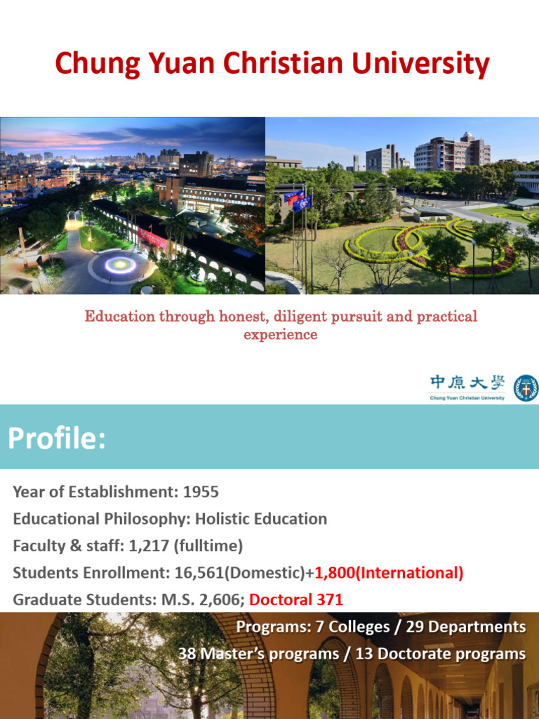 CYCU Profile | PDF | Sustainable Energy | Electrical Engineering