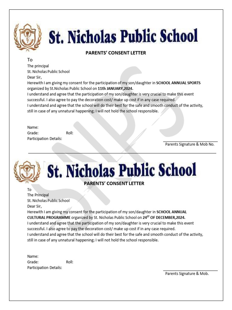 Common Consent Form-1 | PDF