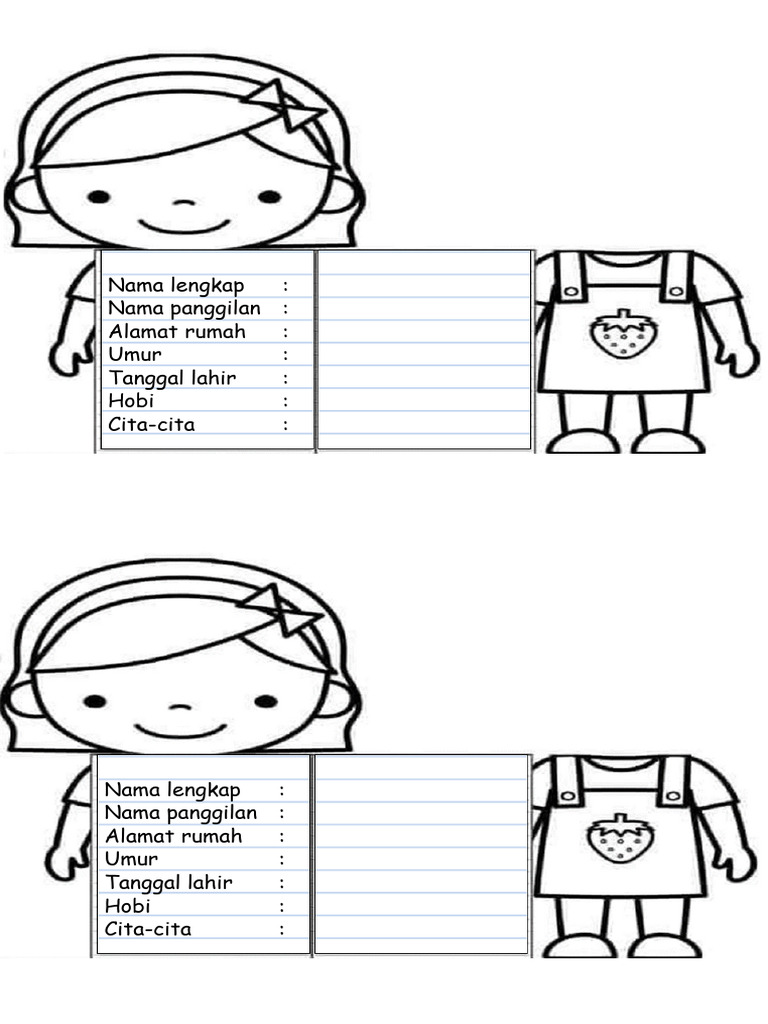 LKPD Identitas Diri | PDF
