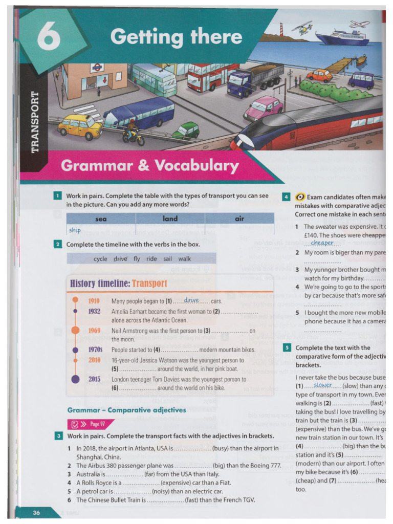 Compact Key For Schools 2nd SB-Unit6 | PDF