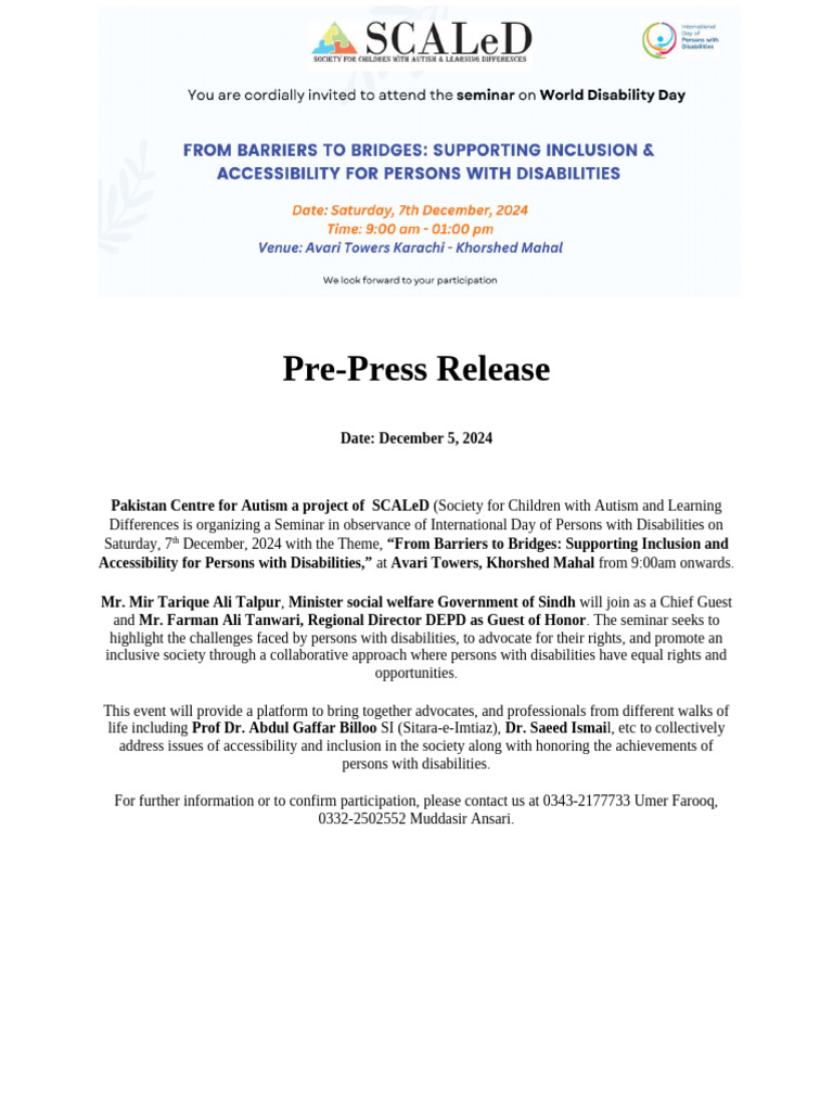 Final Press Release | PDF