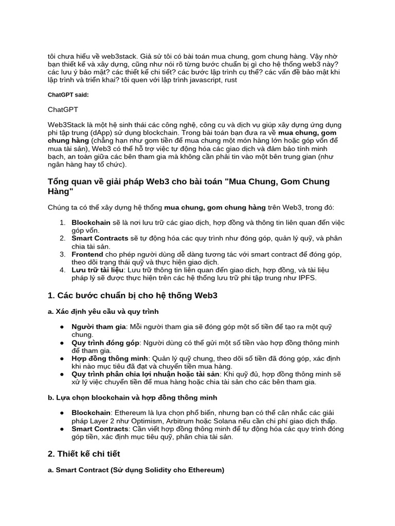 Web3stack Muachung | PDF