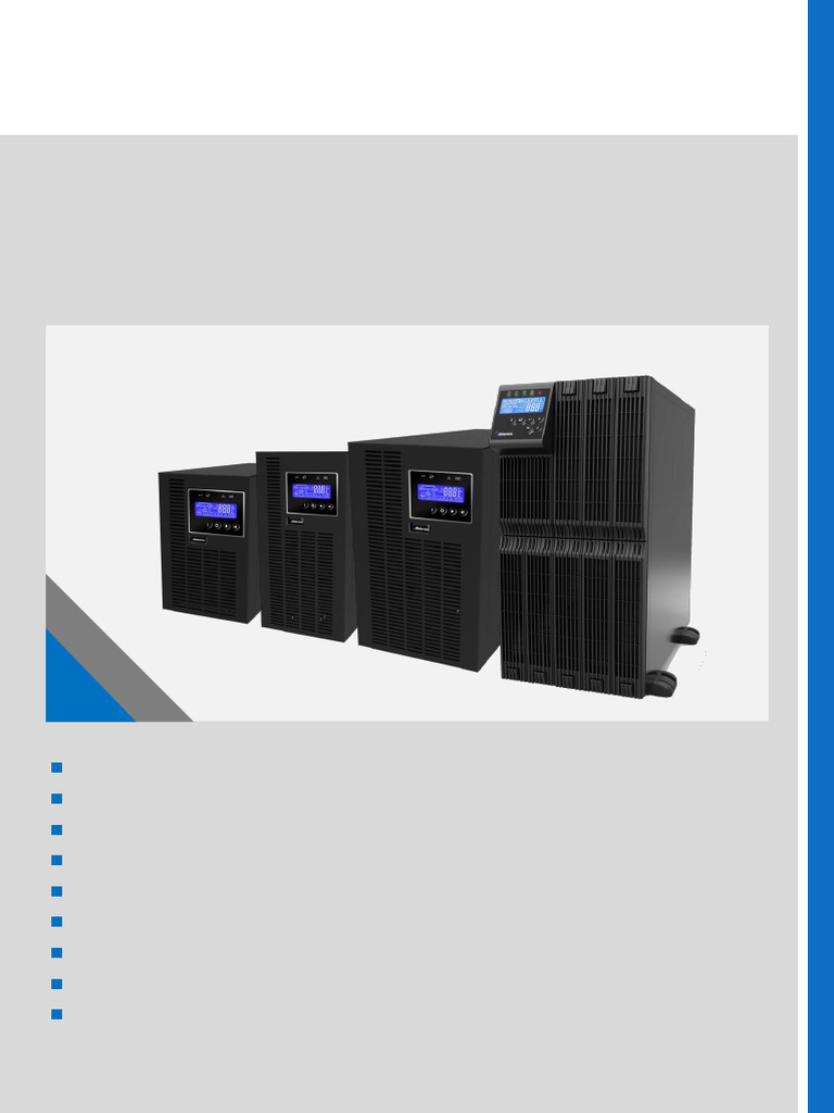 Ablerex EVO 1000 Datasheet | PDF | Electronics | Electric Power