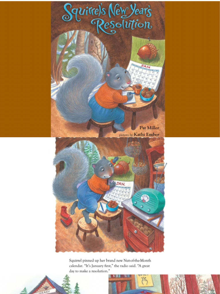 Squirrel's New Year Resolution | PDF