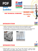 3 Points Contact | PDF | Ladder | Safety