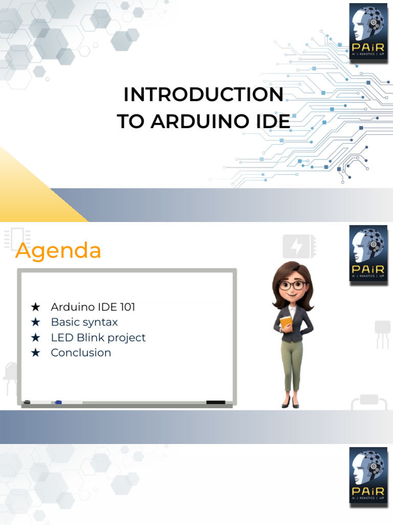 Intro To Arduino IDE & LED Blink | PDF